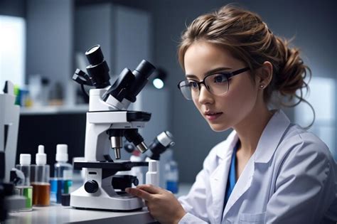 Premium Photo Hospital Lab Testing