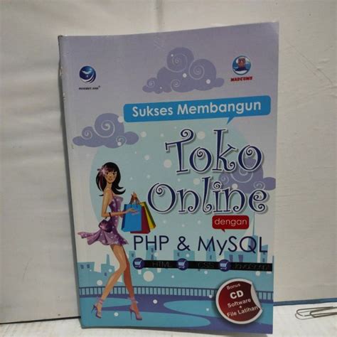 jual buku sukses membangun toko online dengan php dan mysql shopee