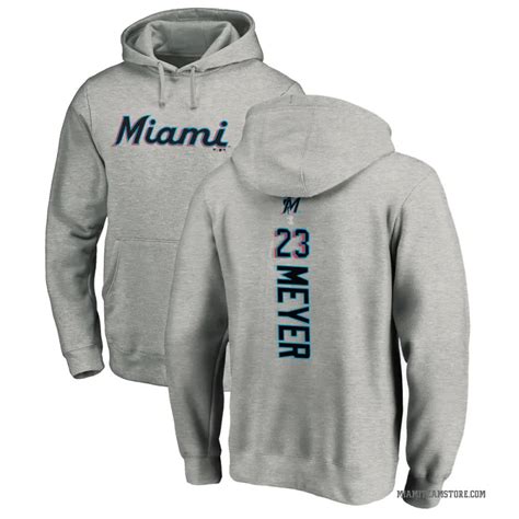 Max Meyer Hoodie Authentic Miami Marlins Max Meyer Hoodies Marlins Store