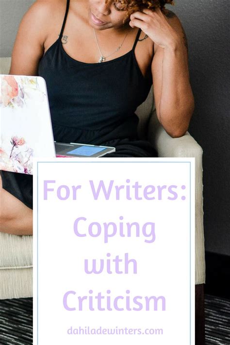 For Writers Only Coping With Criticism