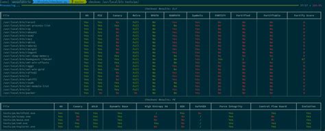 GitHub Wenzel Checksec Py Checksec Tool In Python Rich Output