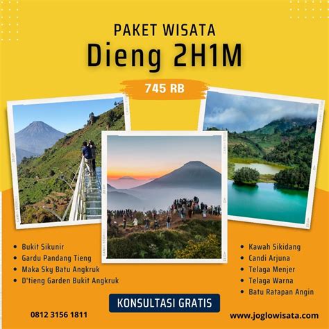 Paket Wisata Dieng 2 Hari 1 Malam | Joglo Wisata