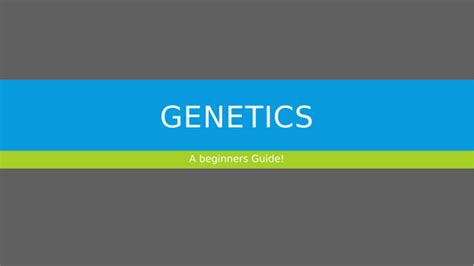 Ib Biological Psychology Genetics Interactive Ppt Teaching Resources