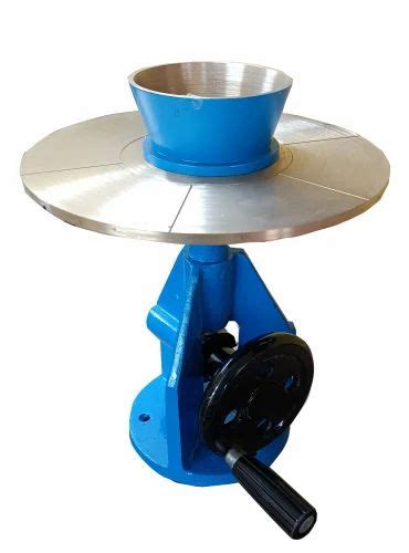 MS 120mm Flow Table Test For Laboratory Operation On Manual At Rs 15600 In Ambala Cantt