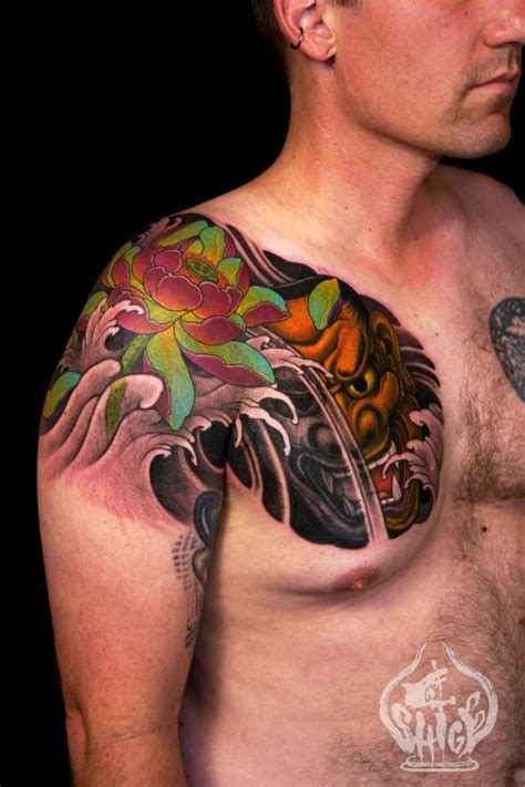 Japanese Tattoo Japanese Tattoo Chest Piece Tattoos Japanese Sleeve Tattoos