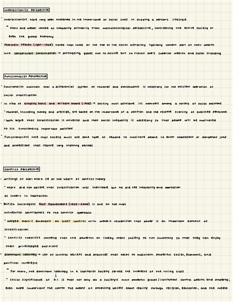 Sociology 33 Chapter 8 Cont Interactionist Functionalist And