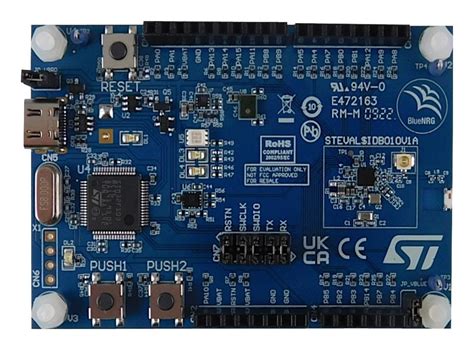 Steval Idb010v1 Stmicroelectronics Evaluation Board Bluenrg 355vc Bluetooth Low Energy
