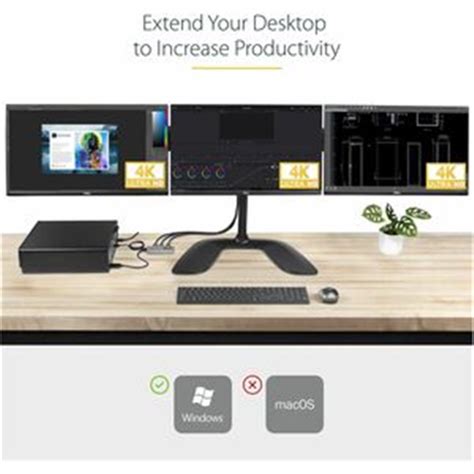 STARTECH COM 3 Port Mst Hub DISPLAYPORT To 3X HDMI Triple