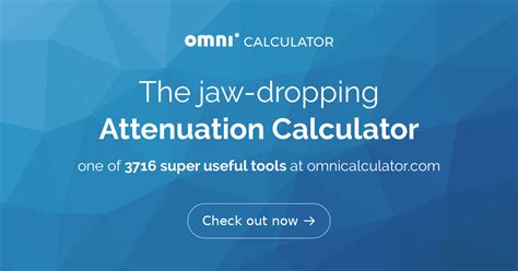 Attenuation Calculator