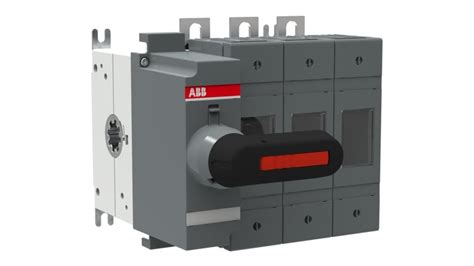 1sca116751r1001 Abb Fuse Switch Disconnector 3 Pole 125a Max Current 125a Fuse Current Rs