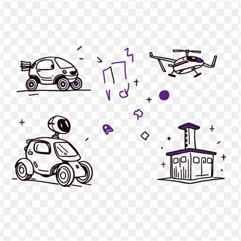 Self Driving Delivery Robot Autonomous Urban Air Mobility Vehicle