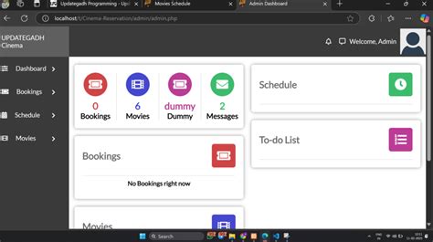 Cinema Seat Reservation System In Php With Source Code