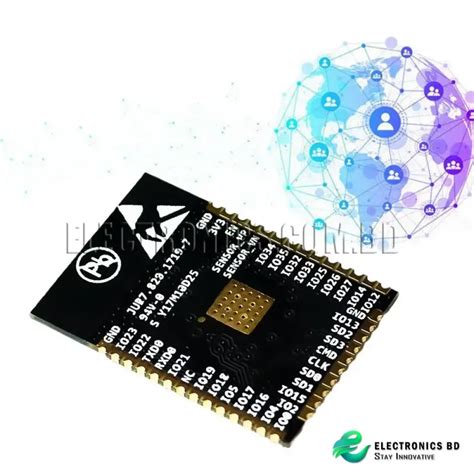 Esp32 Moduleesp Wroom 32 Modulewifibluetoothdual Core Cpu A1u0 Fast