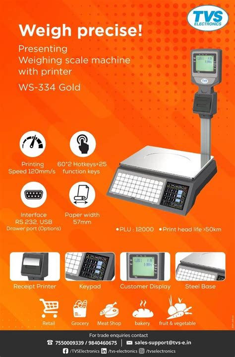 Electronic Weighing Scales For Business Use 30 Kg At ₹ 24000 Piece In Chennai