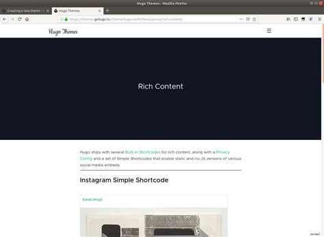 Double Slashes On Demo Site For Each Theme · Issue 62 · Gohugoiohugothemessite · Github