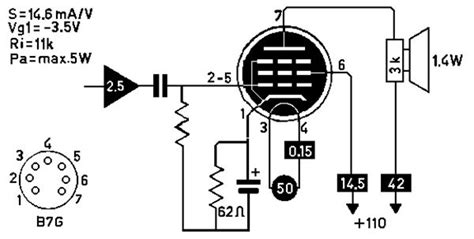 Guitar Amplifier Schematic