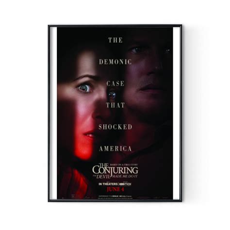 The Conjuring 3 Movie Premium Matte Vertical Poster Digital Posters Print