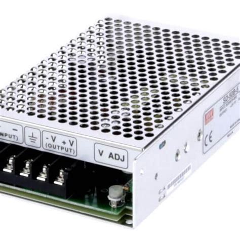 mean well 50w single ouput dc dc converter 12vdc leroy merlin