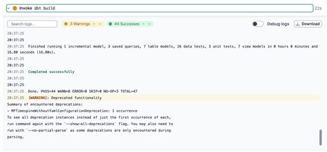 Deprecations Dbt Developer Hub
