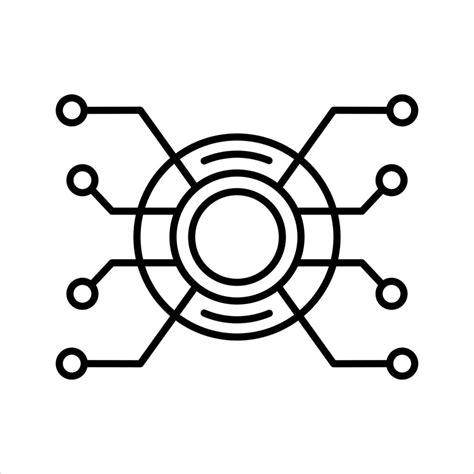 Technology Circuit Technology Outline Icon 17749667 Vector Art At Vecteezy