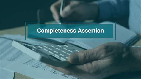 Completeness Assertion What Does It Mean In Lease Accounting Occupier