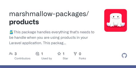 GitHub Marshmallow Packages Products This Package Handles Everything That S Needs To Be