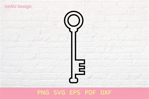 Key Outline Graphic By HARUdesign Creative Fabrica