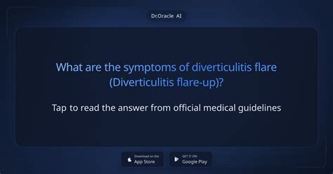 What Are The Symptoms Of Diverticulitis Flare Diverticulitis Flare Up