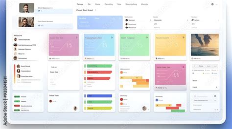 A Digital Kanban Board With Tasks And Progress Updates Showcasing Efficient Project Management