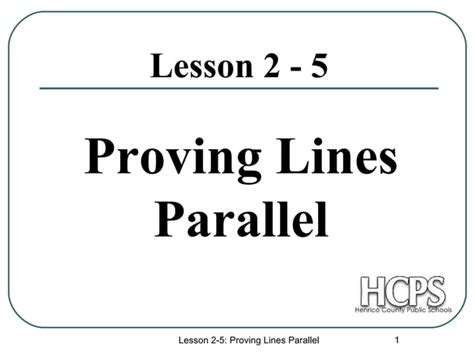 Proving Lines Parallel Ppt Geography Science
