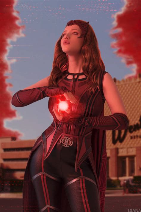 Mcu Scarlet Witch By Lada Lyumos By Lyumos On Deviantart