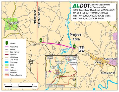 Aldot To Resurface Stretch Of Us 82 In Western Tuscaloosa County