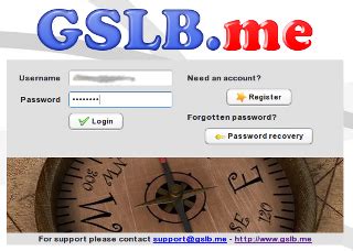 GSLB Me Set Up Dynamic DNS