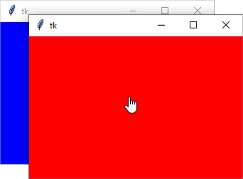 マウスカーソル tkinter