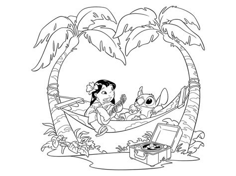 Lilo Stitch Desenho Para Colorir