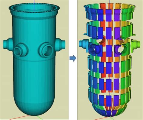 A Sample Rv Model And Its Cut Segments Download Scientific Diagram