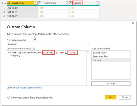 Combine Files With Different Column Names In Power Query • My Online Training Hub