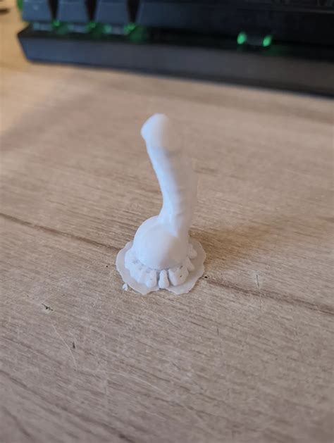 Medium White Dildo Dick Free 3d Print Model Makerworld