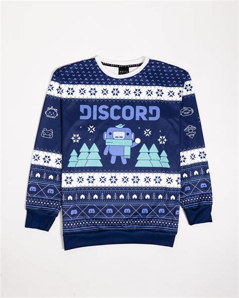 Snowsgiving Holiday Sweater Discord Powered By Dotexe