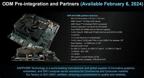 Amd Embedded Architecture Combines Amd Embedded With Versal Adaptive