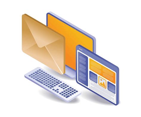 Premium Vector Web Developer Layout Email Data