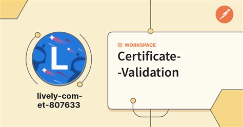 Certificate Validation Postman Api Network