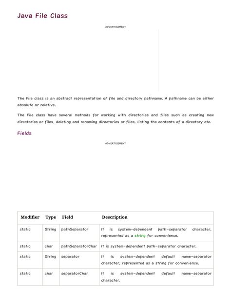 Java File Class Javatpoint Pdf Computer File String Computer