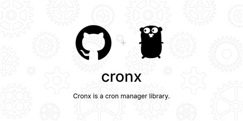 GitHub Rizalgowandy Cronx Cronx Is A Cron Manager Library