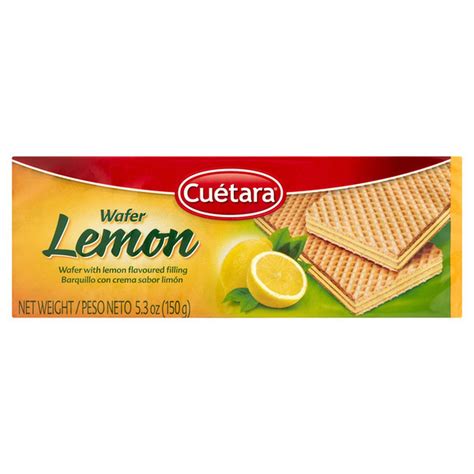 Cuétara Lemon Wafer 5 3 Oz Delivery Or Pickup Near Me Instacart