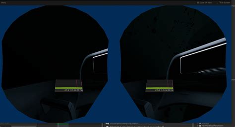 Difference Between Left And Right Eye Render When Using Hdrp Volumetric