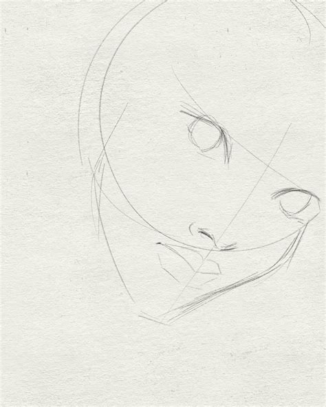 I Like Drawing Angular Faces But I Am Trying To Get Used To Drawing Slightly Curvier Ones R