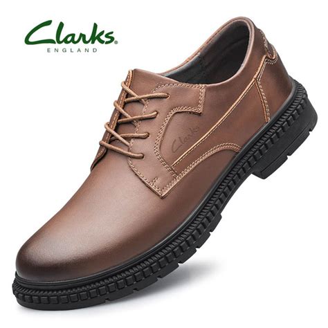Туфли Мужской Clarks Воловья кожа размер 42 Без каблука оксфорды Бильярд Шахматы