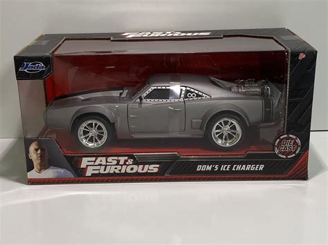 Toy Vehicles Fast And Furious 8 Doms Ice Charger 1 24 Scale Jada