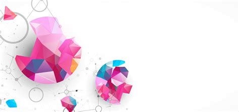 Abstract Colorful Rectangles 3d Background Vector Image